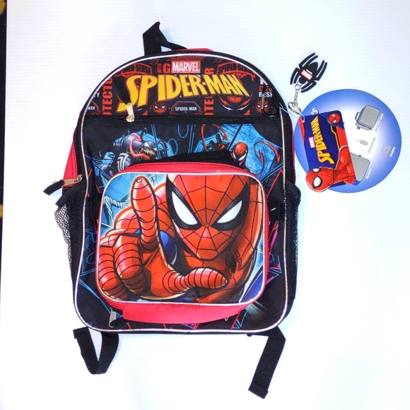 Marvel | Accessories | Marvel Comics Spiderman Backpack With ...